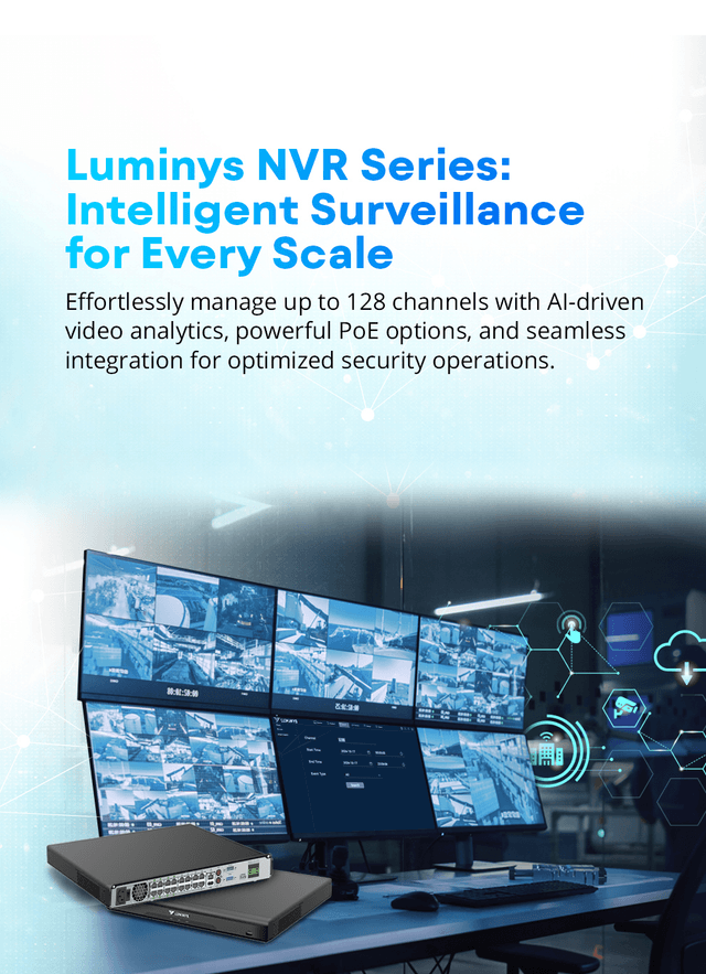 Network Video Recorders | Secure Recording Solutions | Luminys