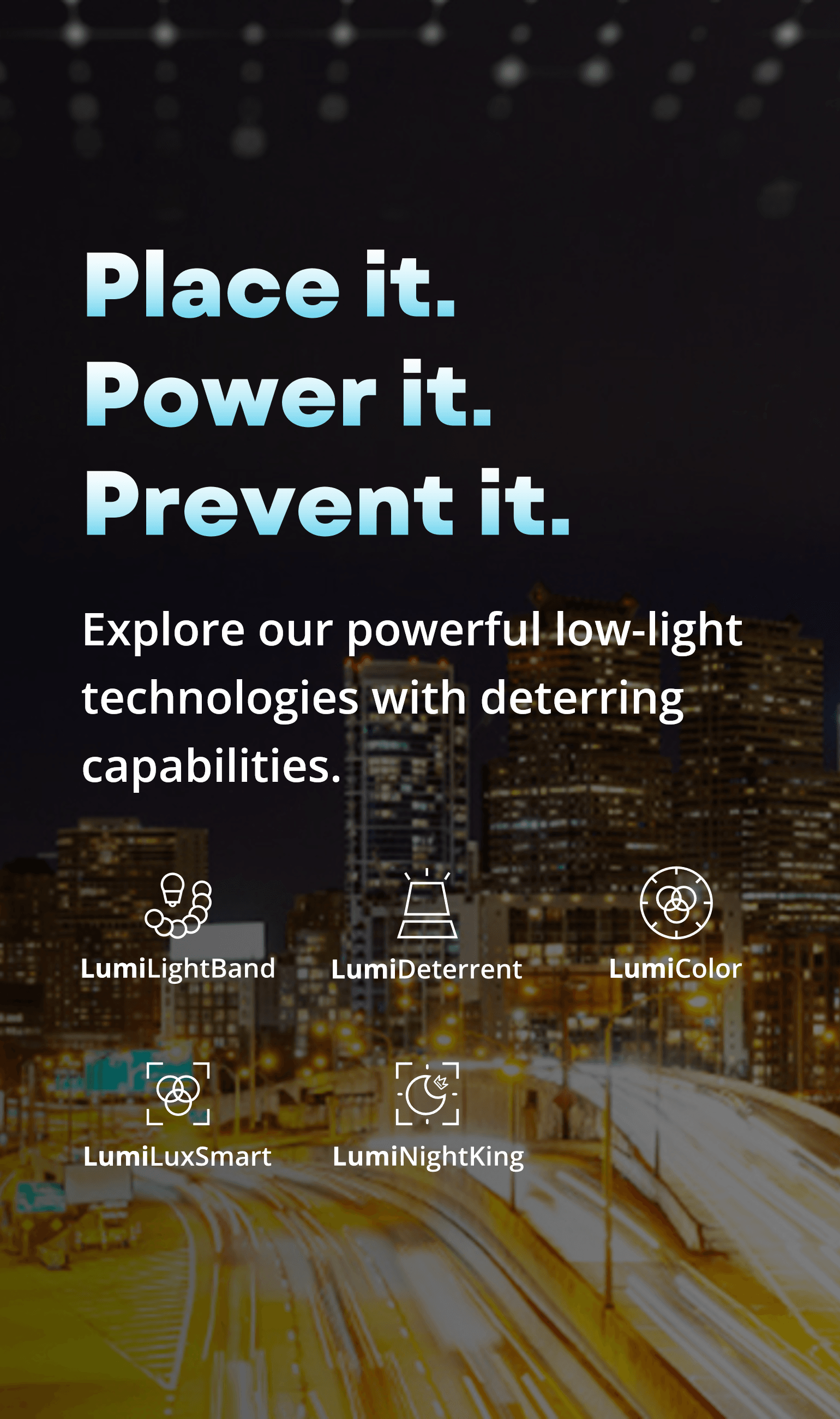 Network Cameras | Smart Security Solutions by Luminys